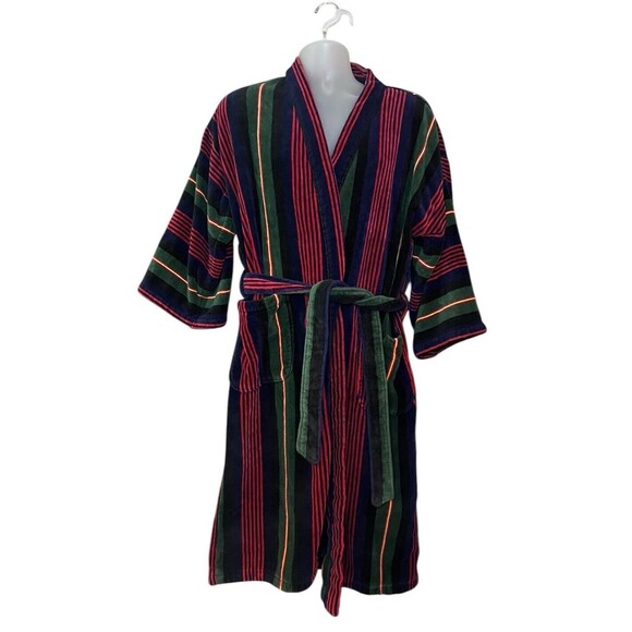 Norm Thompson | Other | Vintage Norm Thompson Striped Mens Terry Cloth ...